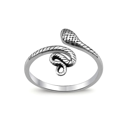 Wholesale Silver Snake Design Plain Ring | Safasilver