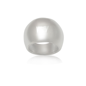 Wholesale Sterling Silver Big Plain Electroform Ring | Safasilver