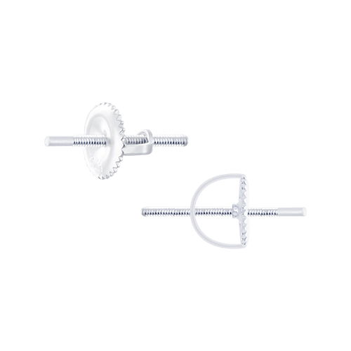 Wholesale Silver Screw Back Earring Finding | Safasilver
