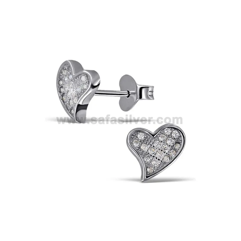 sterling silver top ear stud